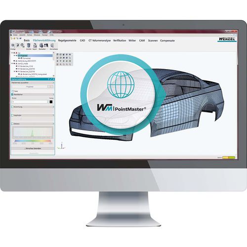 Messsoftware - WM | PointMaster - WENZEL Group - Entwicklungs / Qualität / CAD