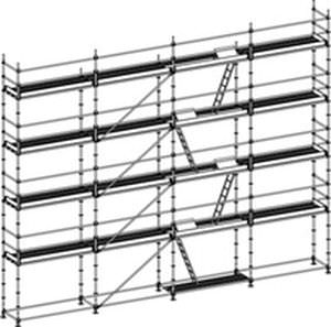 Mobiles Gerüst - A10 089 -5 - BELLEGROUP - Fassaden / modular