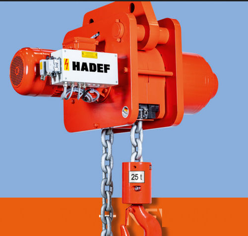 Elektrischer Kettenzug - AK 11 - HADEF - Wagen