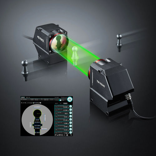 Optisches Messsystem - TM-X5000 series - KEYENCE - Distanz / für ...
