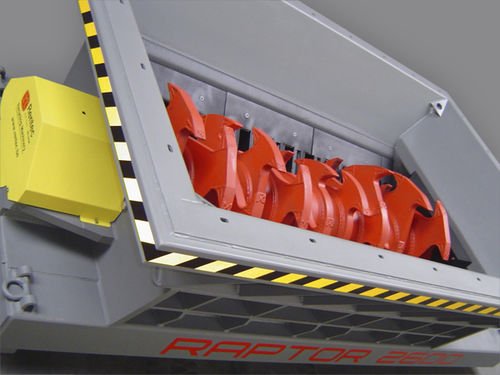Schredder für Holz - RAPTOR 2600S - Rentec - für Abfall / Einwellen ...