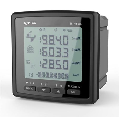 Digitales Multimeter - MPR-34 - ENTES - für Schalttafeleinbau / Industrie