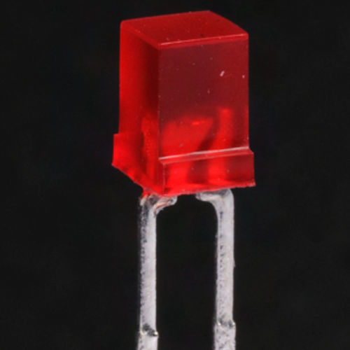 Rote LED - SSL series - LUMEX - quadratisch / Through-Hole / mit ...