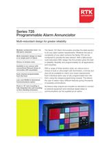 RTK Instruments Series 725 Alarm Annunciator - RTK - PDF Katalog ...