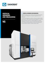 Vertikale Schleifmaschine - VG series - DANOBATGROUP - CNC / Hochpräzision / mit Linearmotor