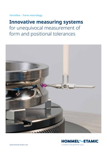Opticline Optische Wellenmesstechnik - JENOPTIK Industrial Metrology ...