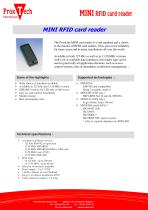 Kompakter RFID Modul - COMPACT - ProxTech International - embedded