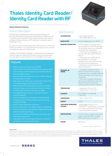 Alle Kataloge und technischen Broschüren von Thales - Cybersecurity ...